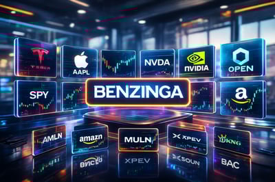 Top 20 Most-Searched Tickers On Benzinga Pro In 2025 – Where Do Tesla ...